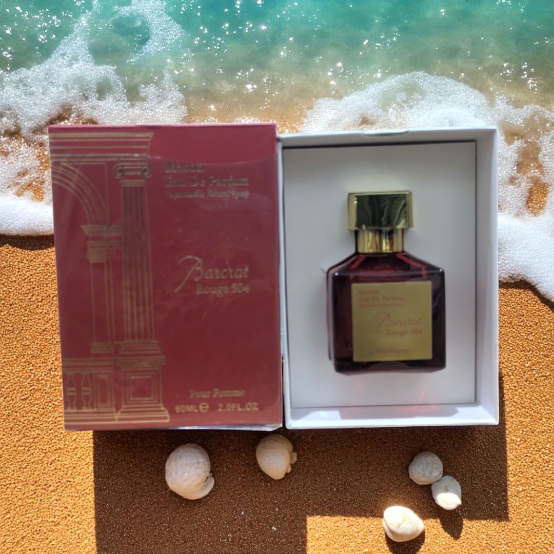 Mason Barcrat Rouge 504 Pour Femme Red Eau De Parfum Natural Spray 60ml ...