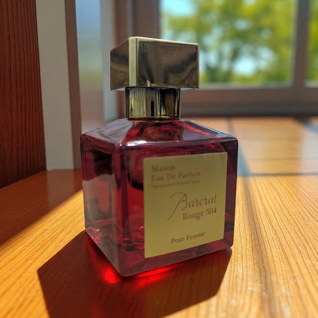 Mason Barcrat Rouge 504 Pour Femme Red Eau De Parfum Natural Spray 60ml ...